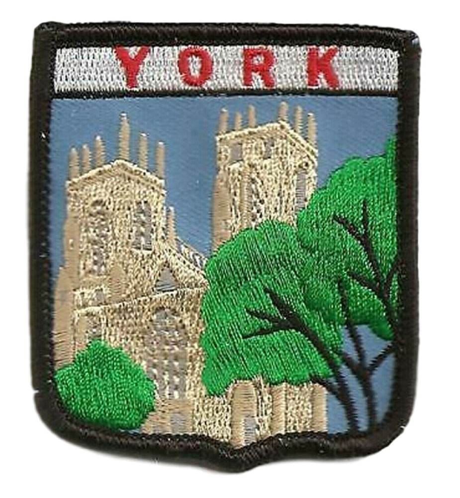 York Minster Flag World Embroidered Patch Badge - Emblems Gifts