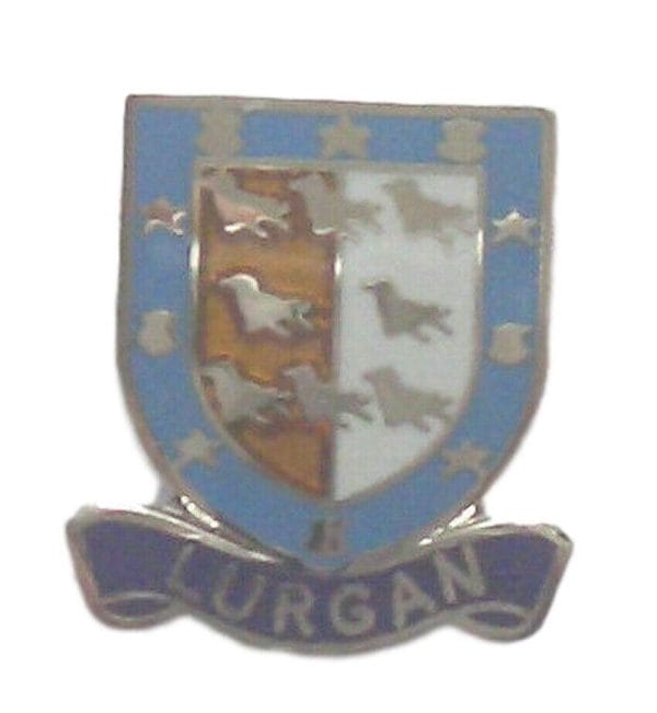 Lurgan Town Coat Of Arms Quality Enamel Lapel Pin Badge - Emblems Gifts