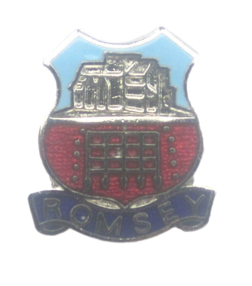 Romsey Quality Enamel Lapel Pin Badge - Emblems Gifts