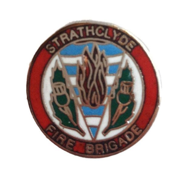 Strathclyde Fire Brigade Scotland Quality Enamel Lapel Pin Badge ...