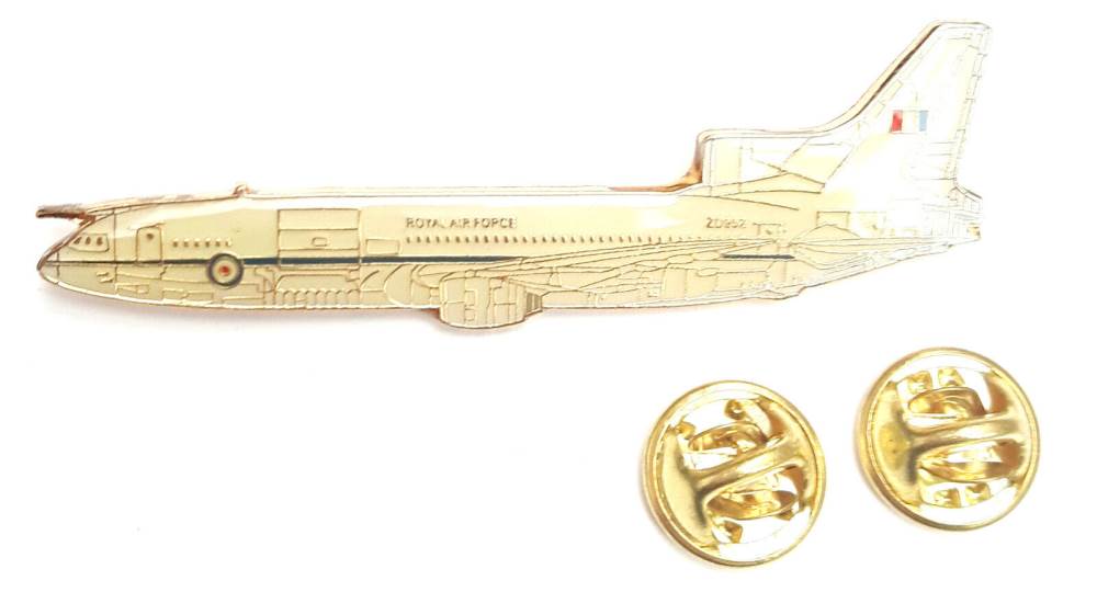 Tri Star Aeroplane Side View Enamel Lapel Pin Badge – Emblems Gifts Ltd