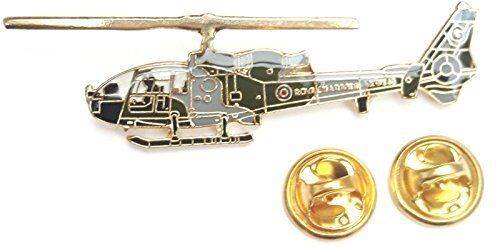 Gazelle Royal Marine Helicopter Side View Enamel Lapel Pin Badge ...