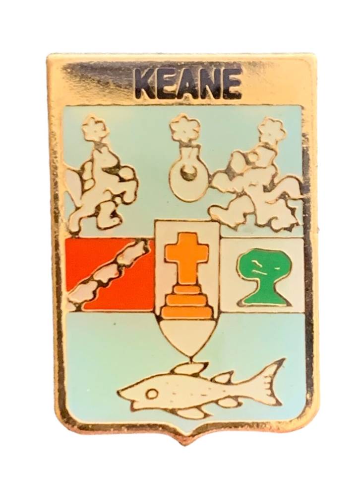 Smartbadge KEANE Family Clan Name Lapel Pin Badge - Emblems Gifts