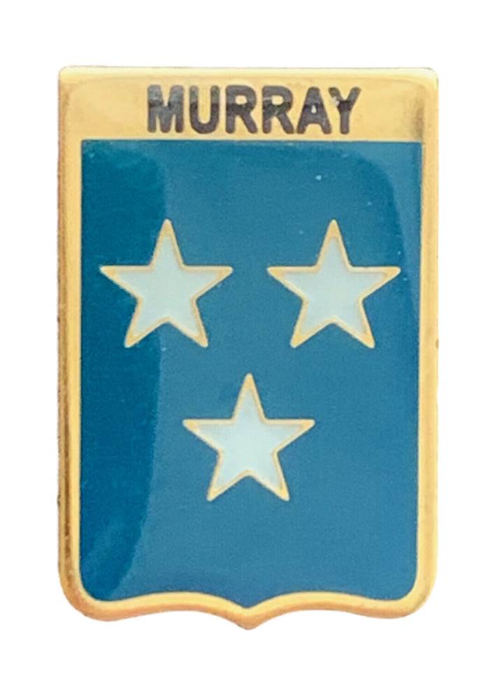 Smartbadge MURRAY Family Clan Name Lapel Pin Badge - Emblems Gifts
