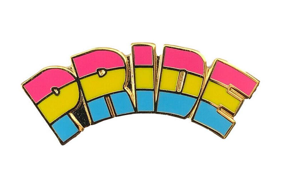Set Of 5 Gay Pride LGBT Rainbow Enamel Lapel Pin Badges - Emblems Gifts