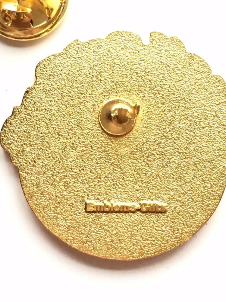 Small Preceptory Gold Plated Badge And Masonic We Will Remember Enamel ...