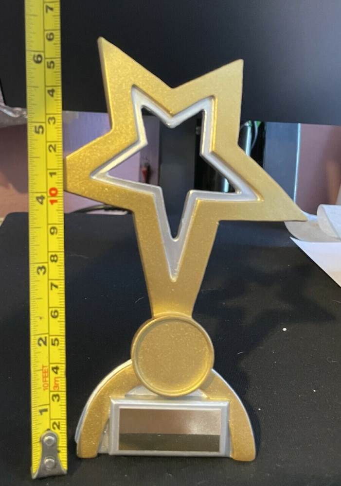 Winner Award Classic Star Trophy Award Engraved Free | Emblems Gifts Ltd